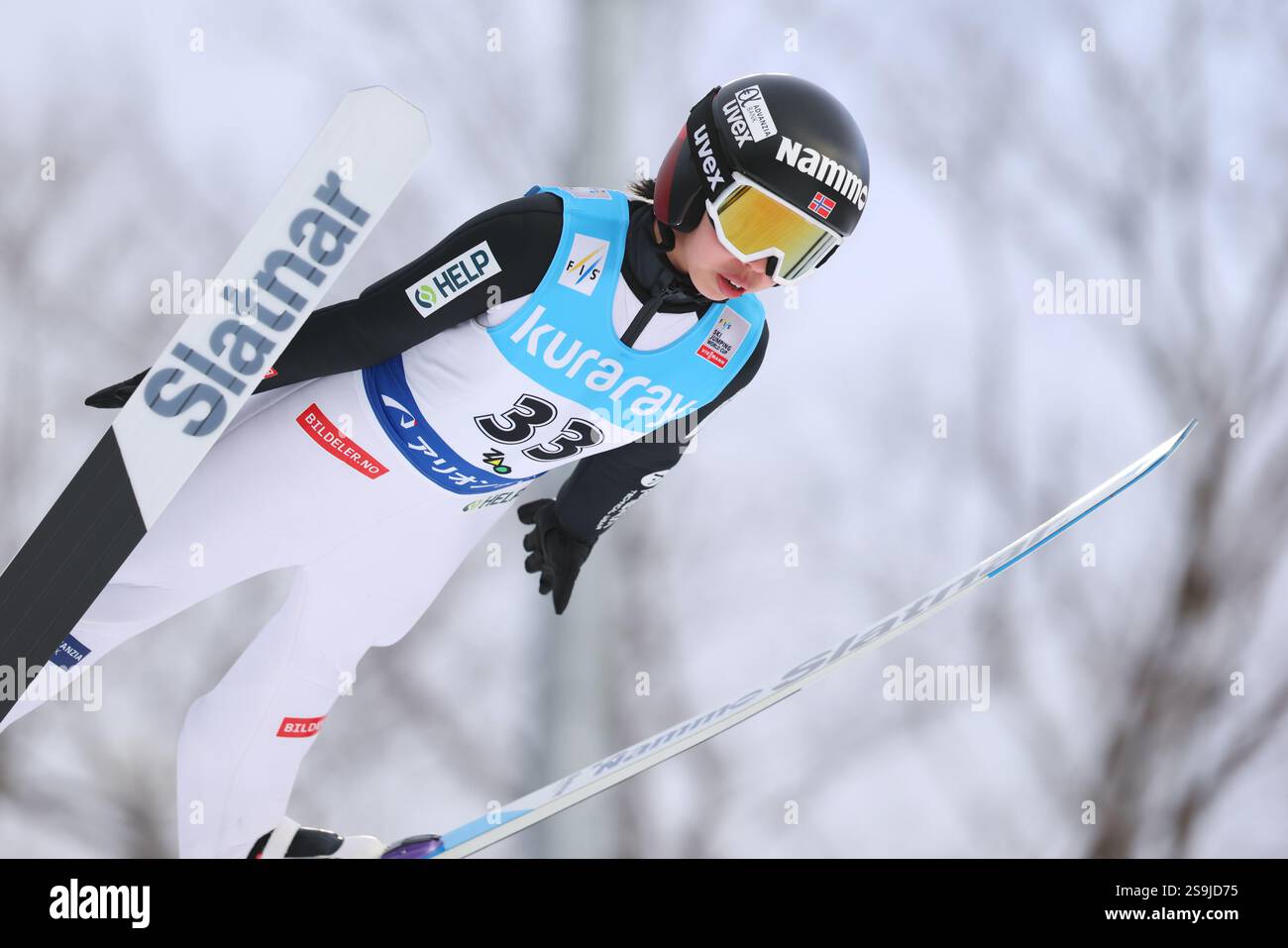 Thea Minyan Bjoerseth (NOR), JANUARY 24, 2025 - Ski Jumping : FIS Ski ...