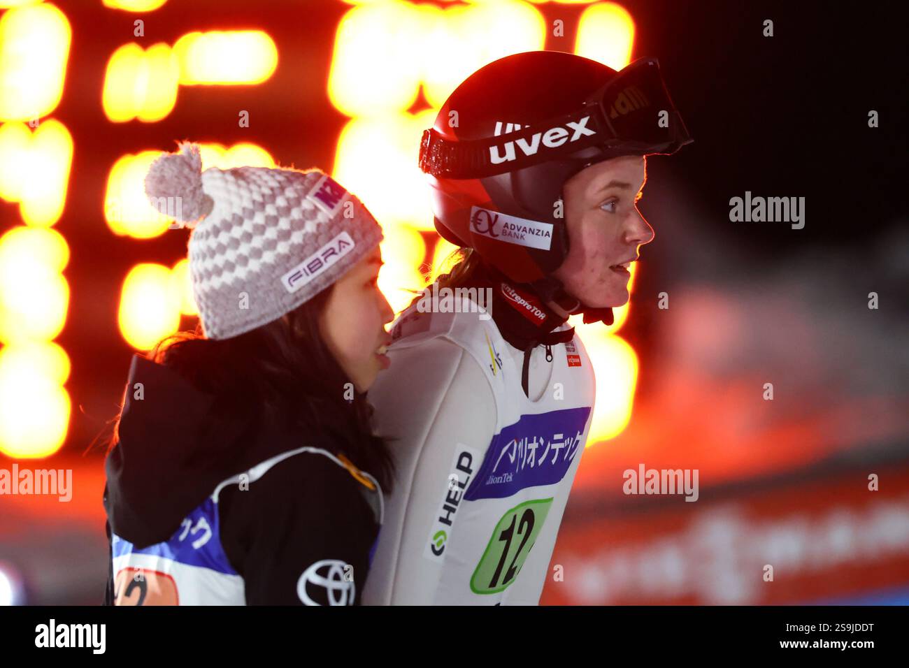 (L-R) Thea Minyan Bjoerseth, Eirin Maria Kvandal (NOR), JANUARY 25 ...