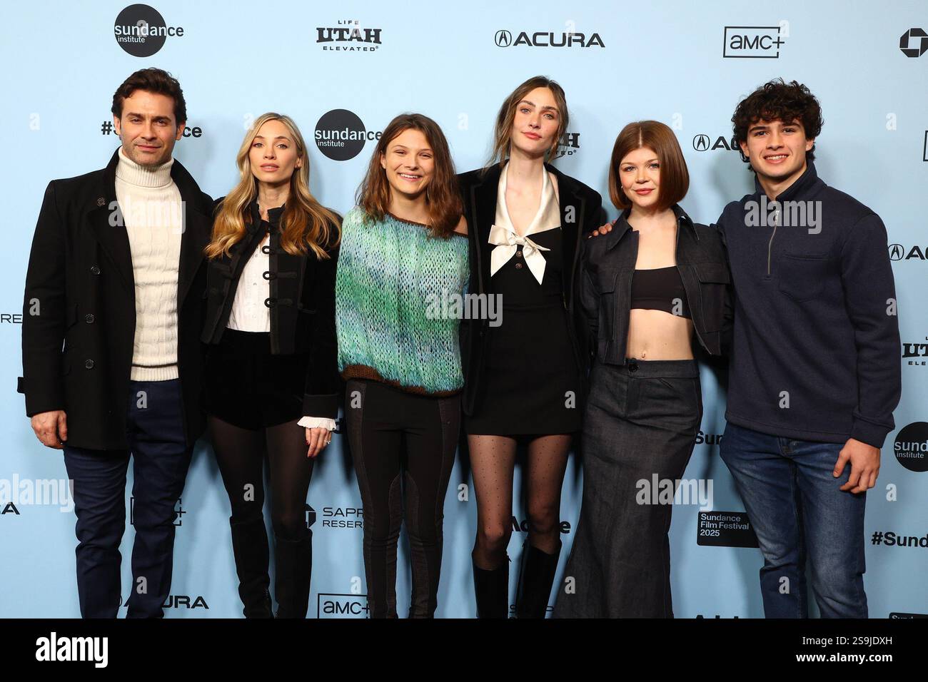 Park City, UT, January 26, 2025. Jonathan Stoddard, Brooke Butler ...