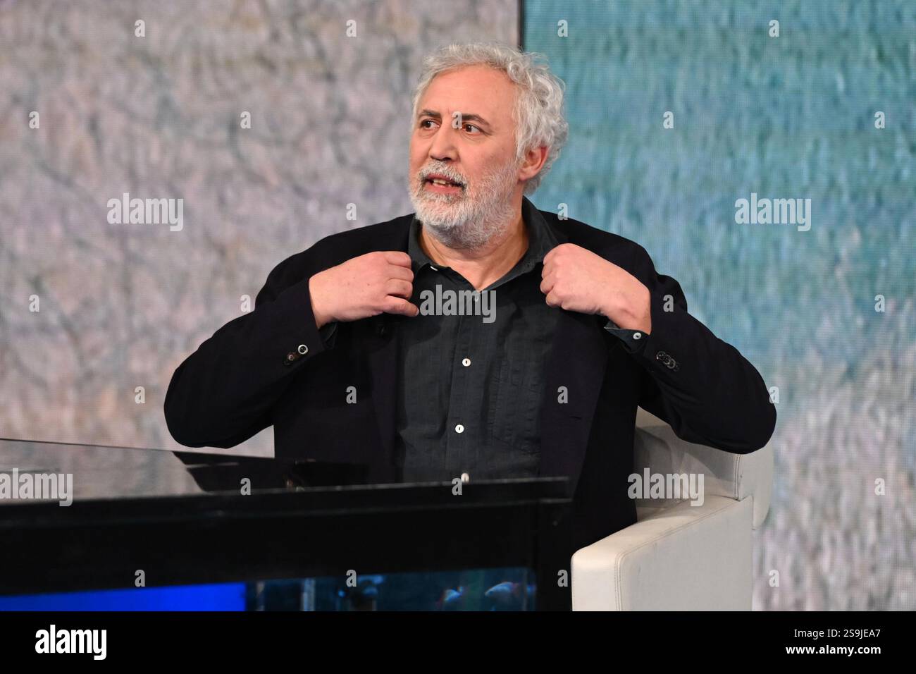 Milan, TV Show “Che Tempo Che Fa” - Nove. In the photo Francesco ...