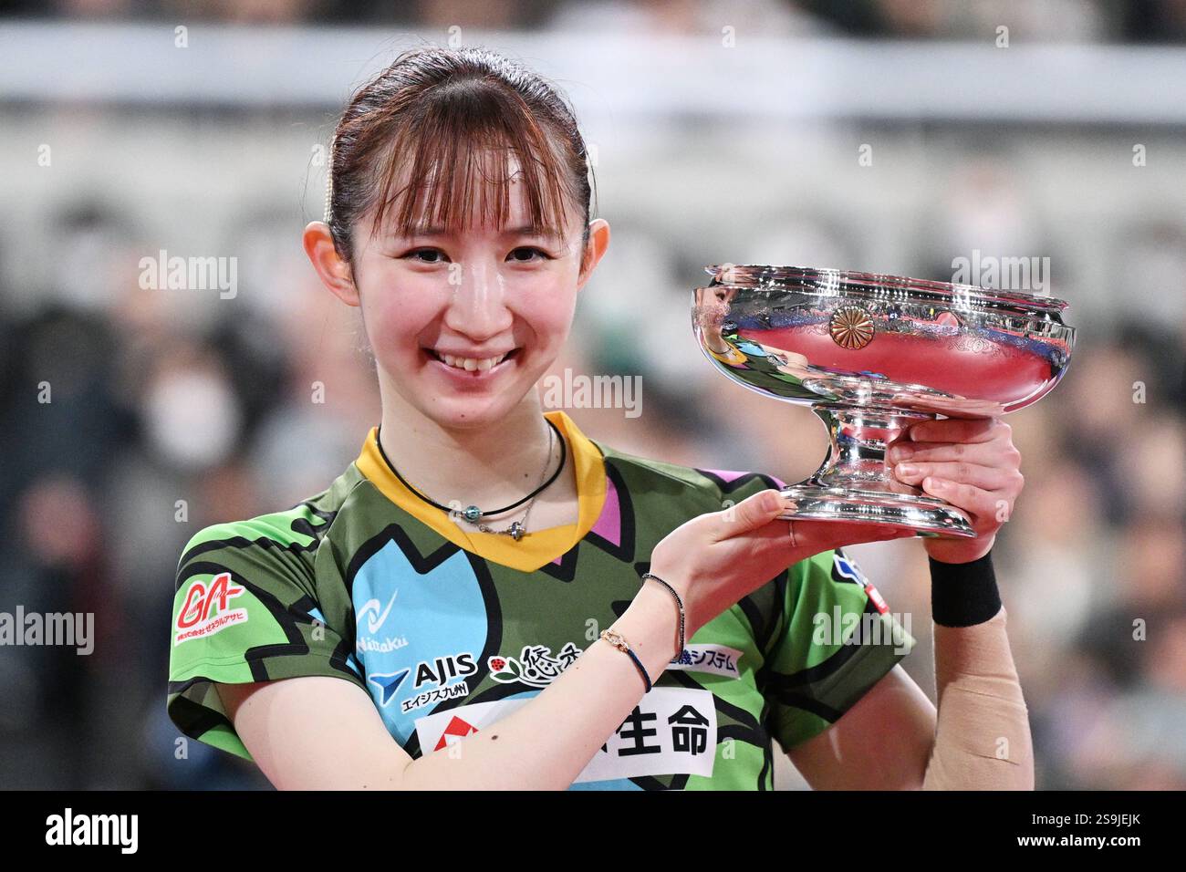 Hina Hayata, JANUARY 26, 2025 - Table Tennis : All Japan Table Tennis ...