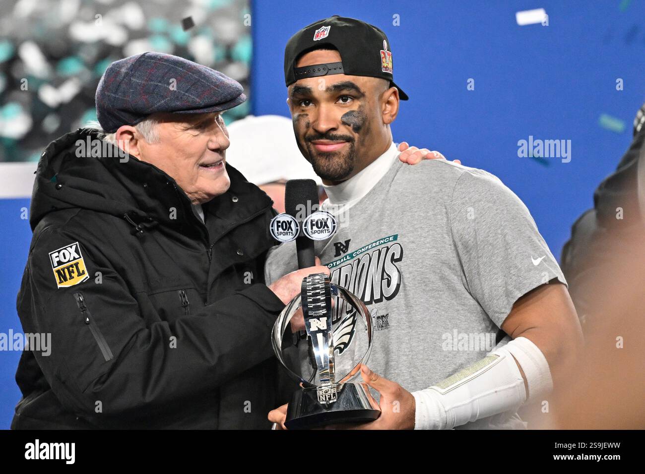 January 26, 2025, Philadelphia PA; Fox Sports commentator Terry ...