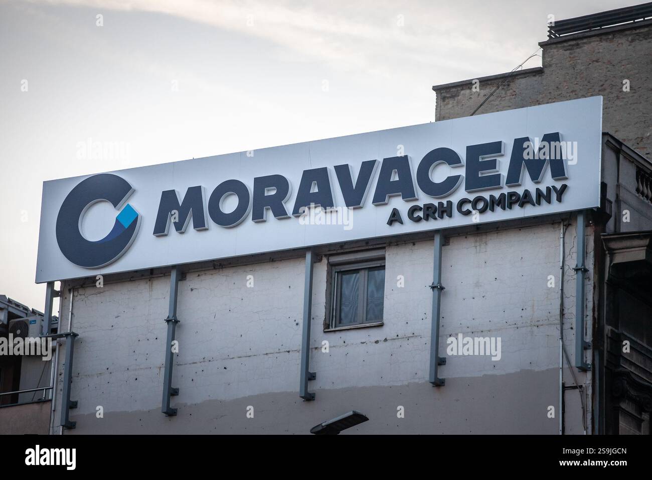 Moravacem logo hi-res stock photography and images - Alamy