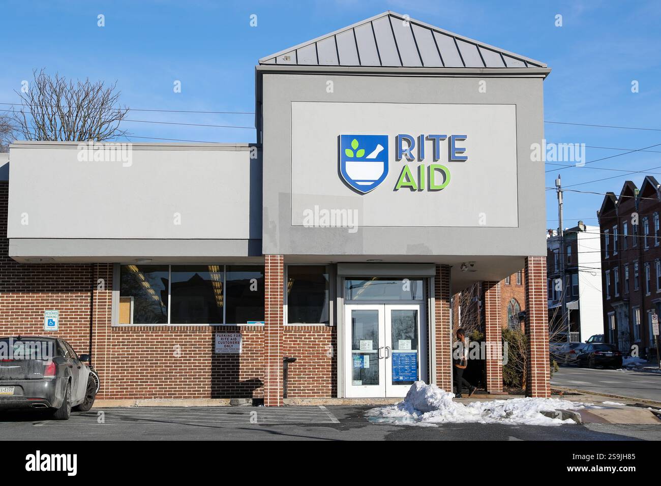 An exterior view of a Rite Aid store in Harrisburg, Pa. on January 26 ...
