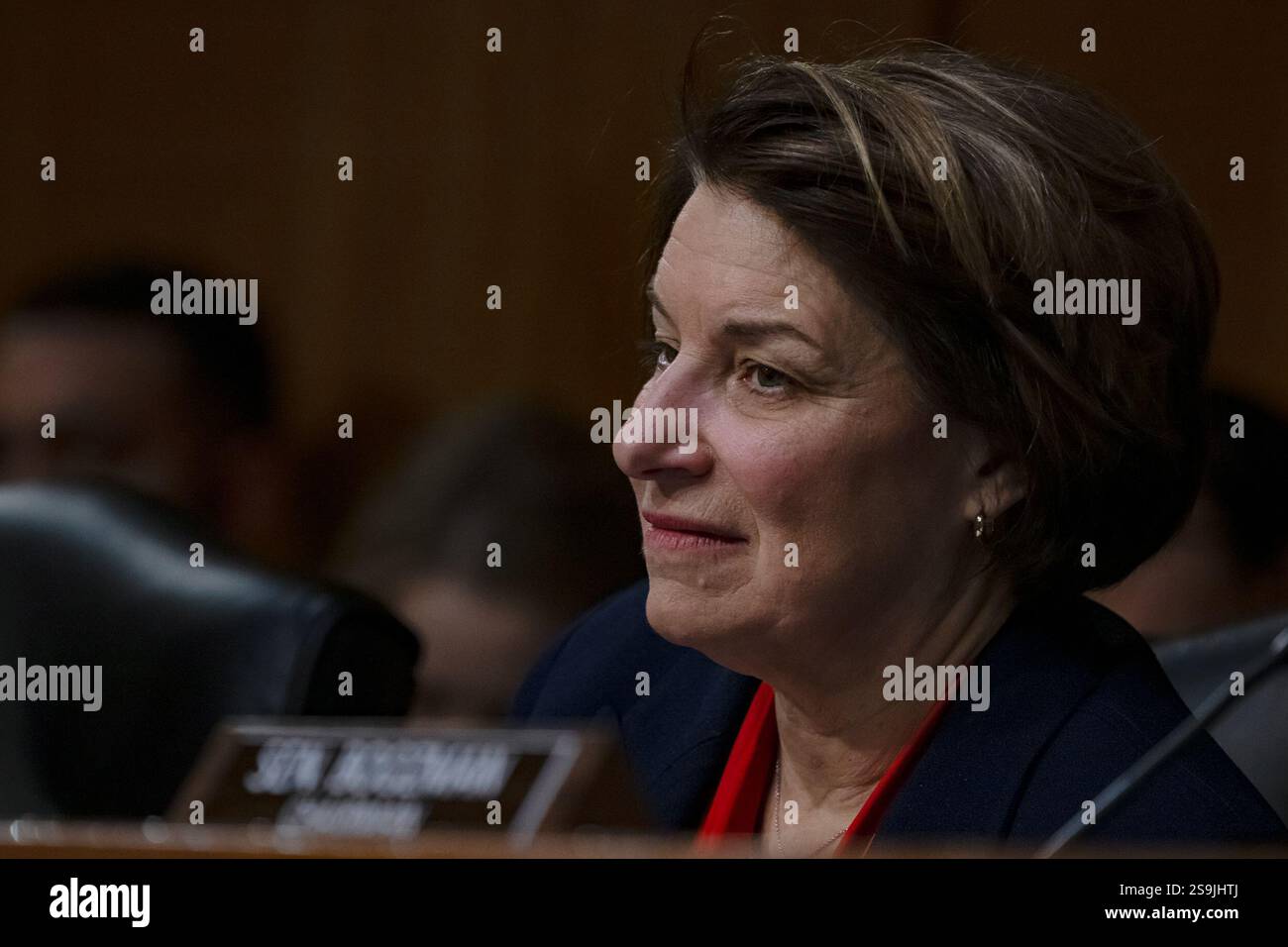 January 26, 2025, Washington Dc, New York, USA: Senator Amy Klobuchar ...