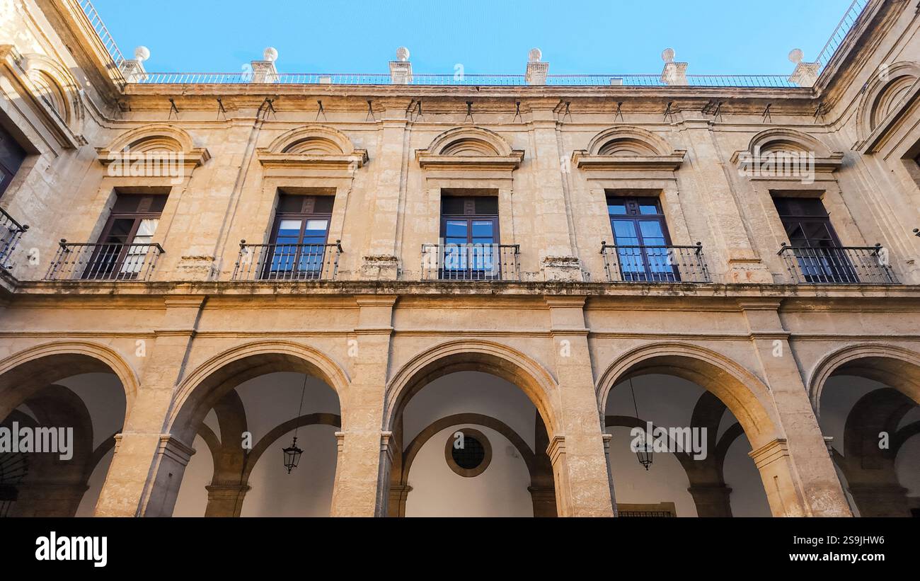 University of Seville main campus at the former Old Tobacco Factory ...