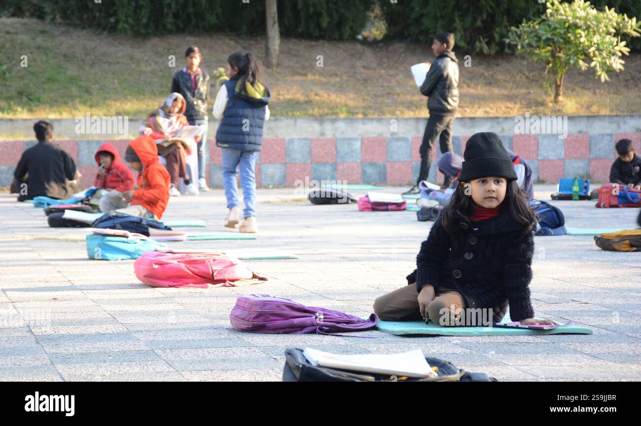 Muhammad Ayub has been running his free school for street children in a F-6/2 park in Islamabad ...