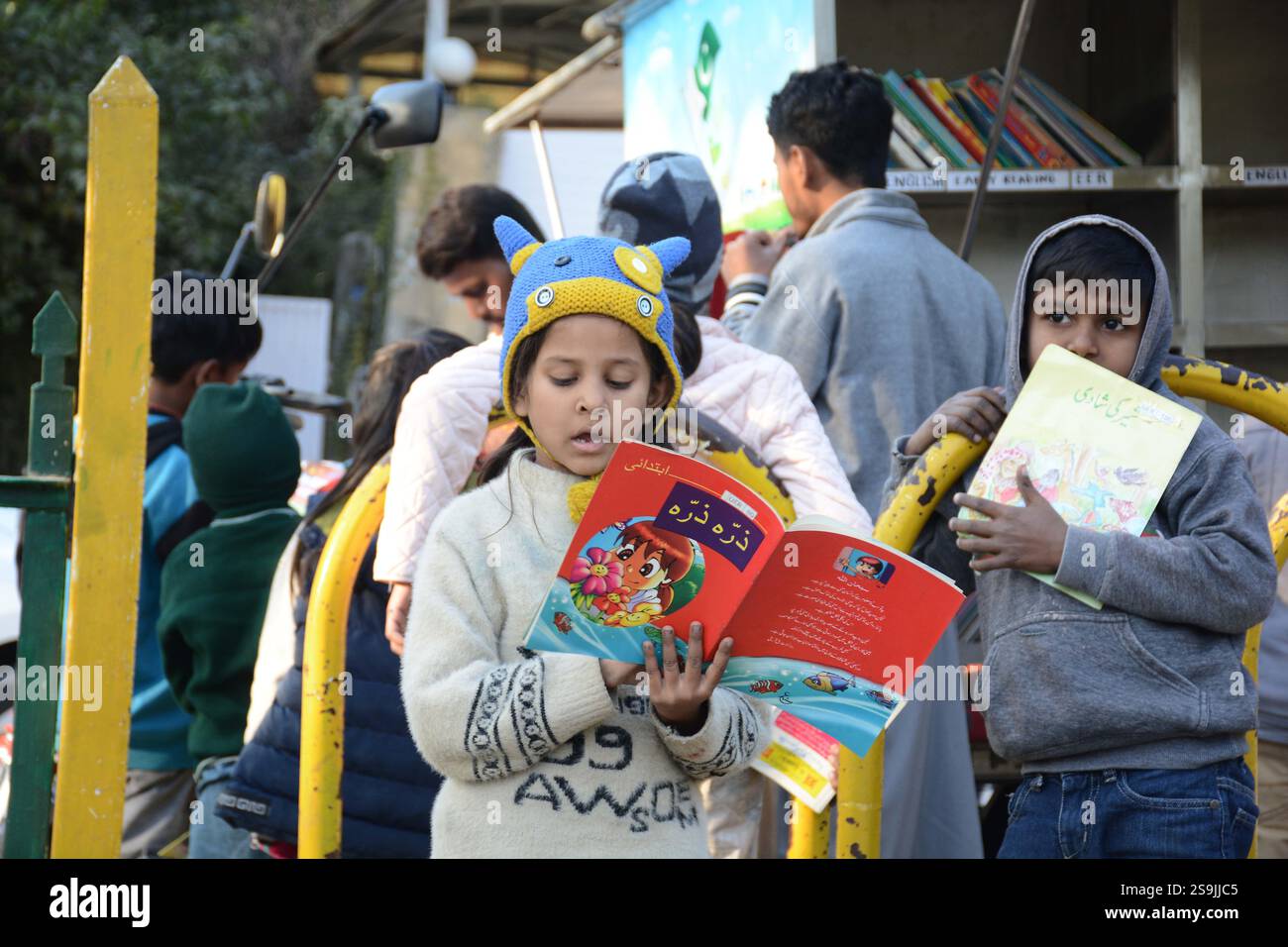 Muhammad Ayub has been running his free school for street children in a F-6/2 park in Islamabad ...