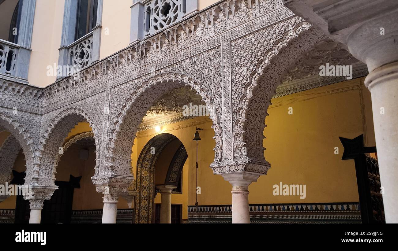 The Palace of the Countess of Lebrija, a historic house museum, with ...