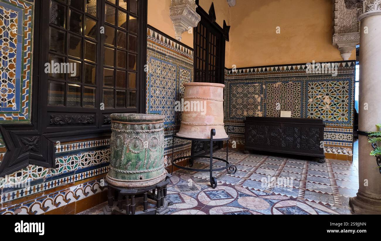 The Palace of the Countess of Lebrija, a historic house museum, with ...
