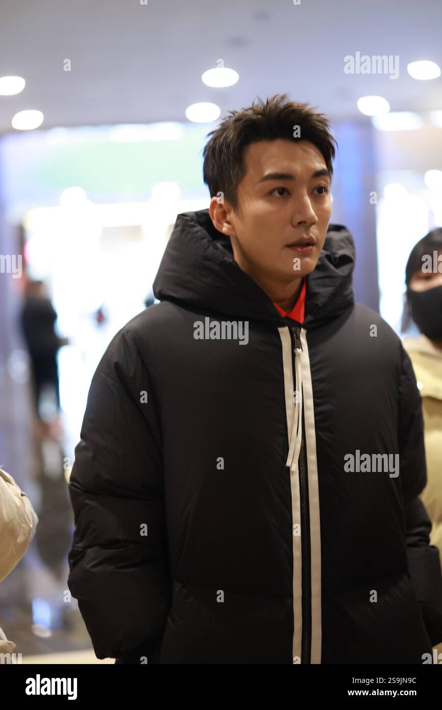 Chinese actor Liu Xueyi appears in Beijing, China, 26 January, 2025 ...
