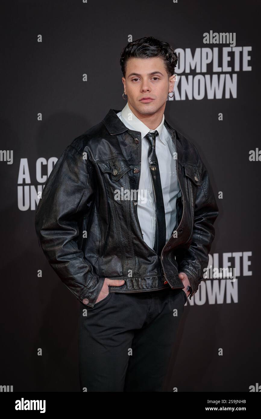 Italian actor and ballet dancer Christian Roberto during the Italian ...