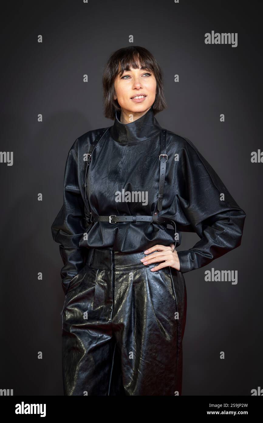 Italian comedian, author and actress Tess Masazza during the Italian ...