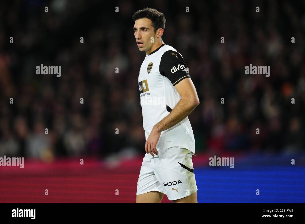 Cesar Tarrega of Valencia CF during the La Liga EA Sports match between ...