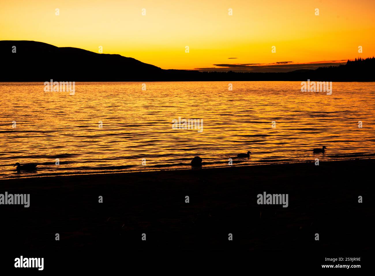 Sunrise over cairngorms in hi-res stock photography and images - Alamy