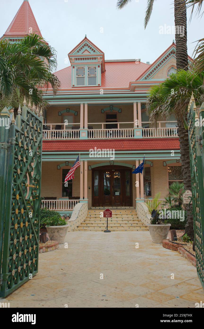 Editorial Use Only January 20, 2025, Key West, Florida, USA. Red brick ...