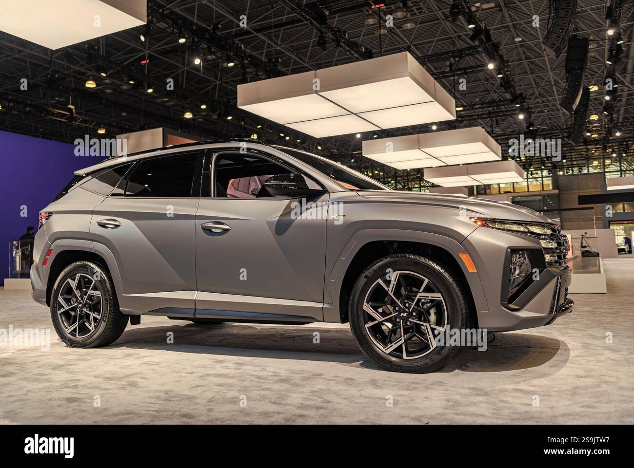 New York City, USA - March 27, 2024: 2025 Hyundai Tucson crossover ...