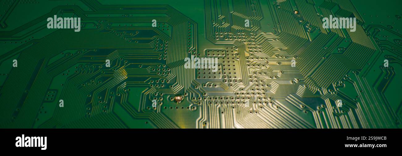 Technology background with circuit board. Electronic computer hardware ...