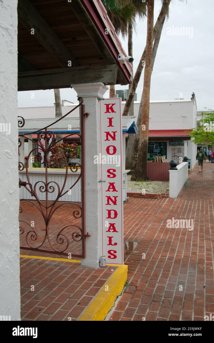 Editorial Use Only January 20, 2025, Key West, Florida, USA. Hanging ...