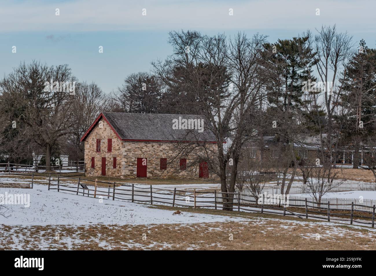 The Farm at Hampton National Historic Site, Towson MD Stock Photo - Alamy