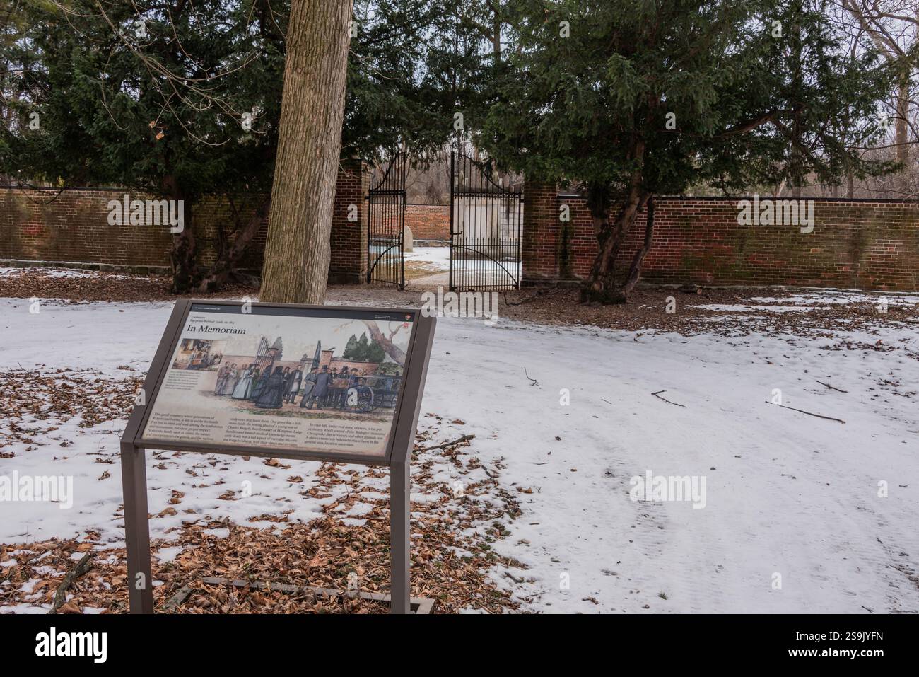 The Ridgely Family Cemetery, Hampton National Historic Site, Towson ...