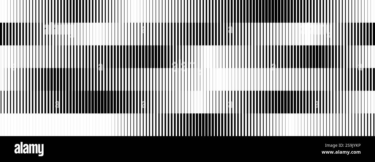 Black and white striped halftone gradient. Fading linear gradation ...