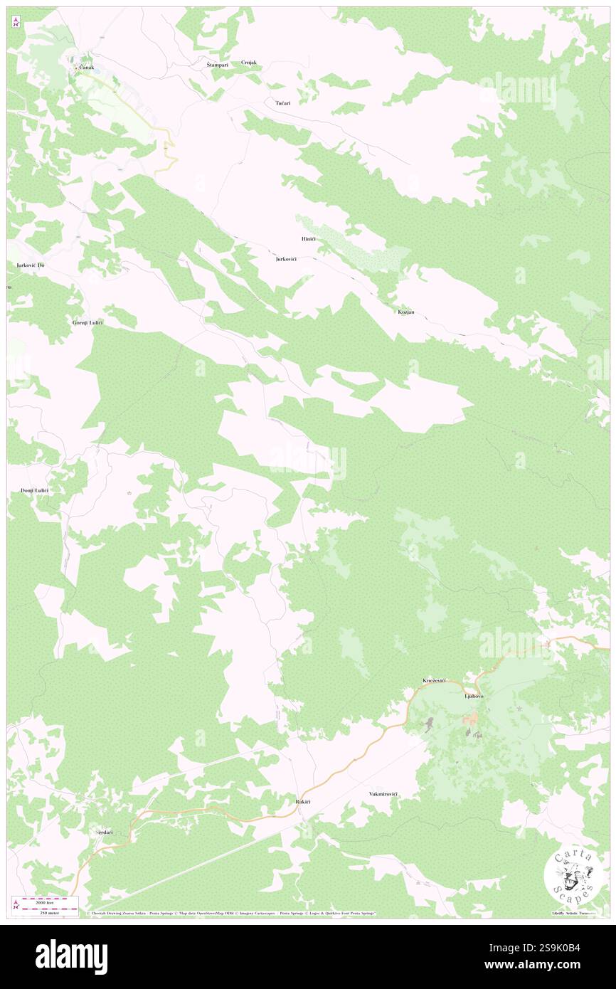 Grici, , HR, Croatia, County of Lika-Senj, N 44 41' 18'', N 15 31' 42 ...
