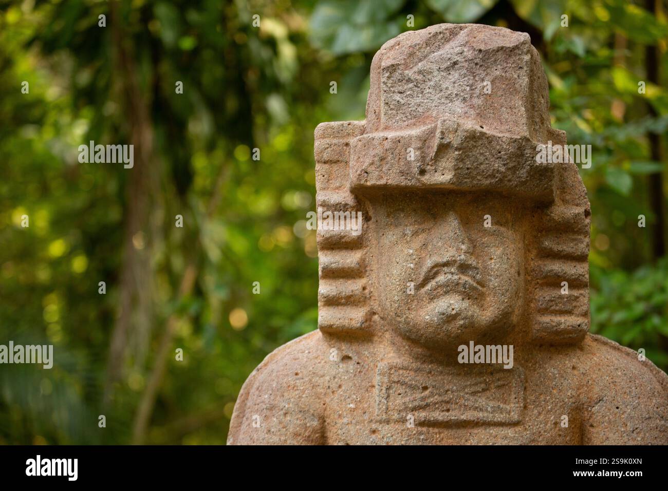 Villahermosa, Tabasco, Mexico - January 6, 2019: Afternoon sun shines ...