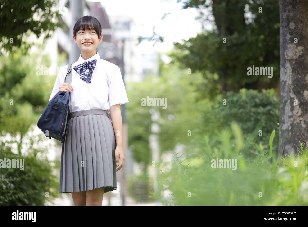 Portraits of junior high school students Stock Photo - Alamy