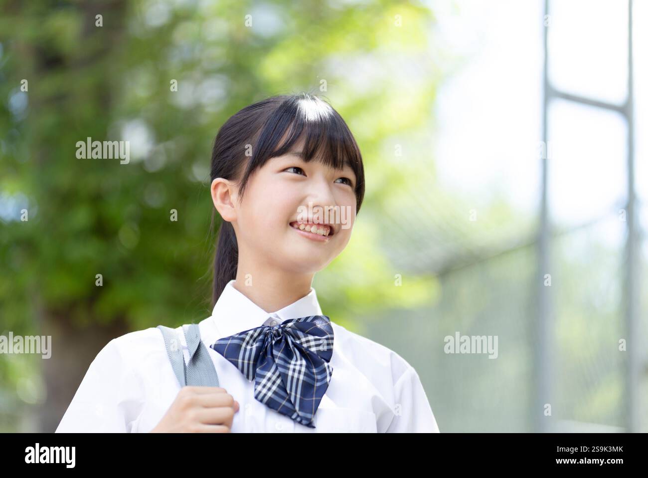 Portraits of junior high school students Stock Photo - Alamy