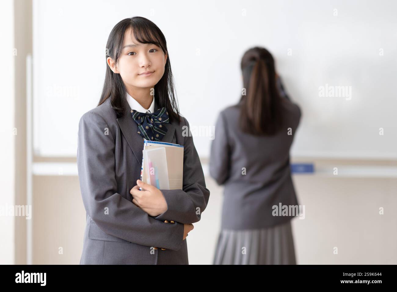 Portraits of junior high school students Stock Photo - Alamy