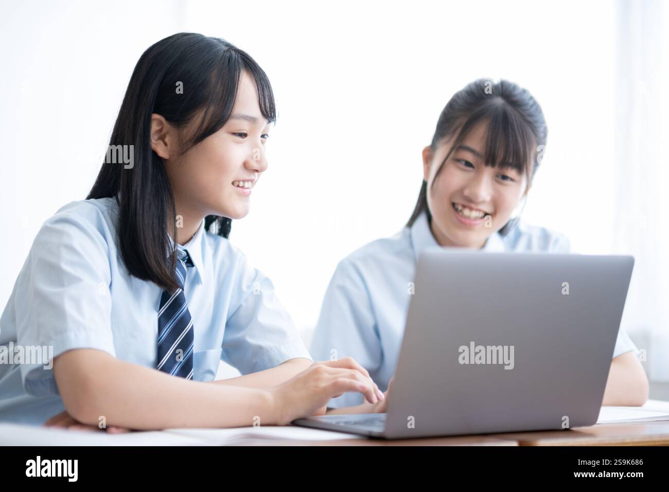 Student in class Stock Photo - Alamy