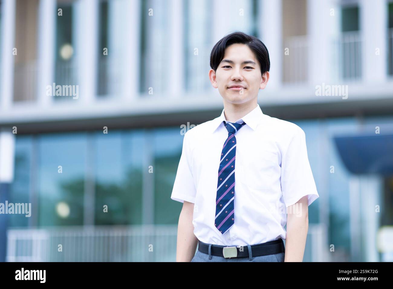 Portrait of high school boy Stock Photo - Alamy