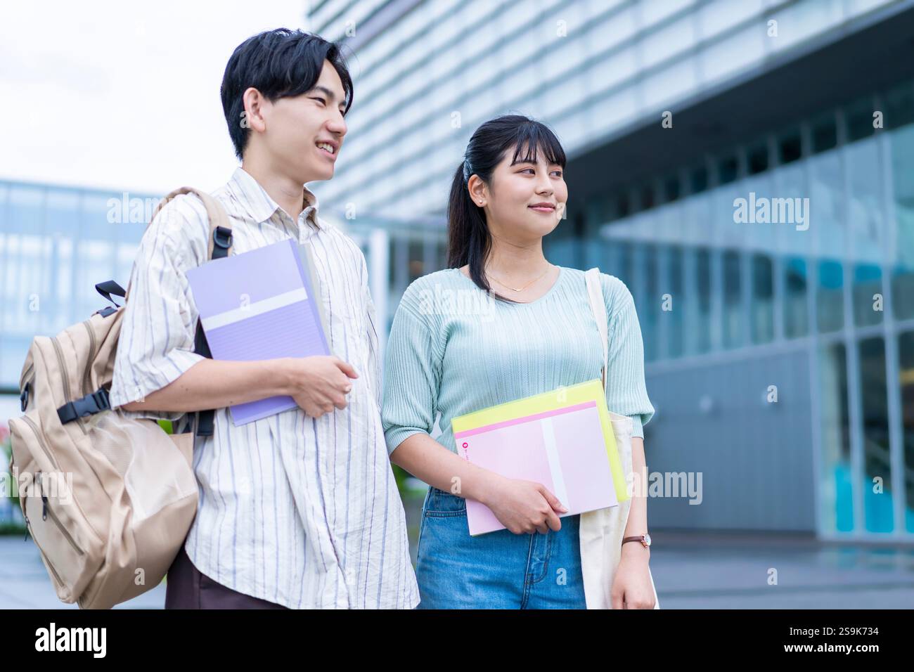 University student with notebook Stock Photo - Alamy
