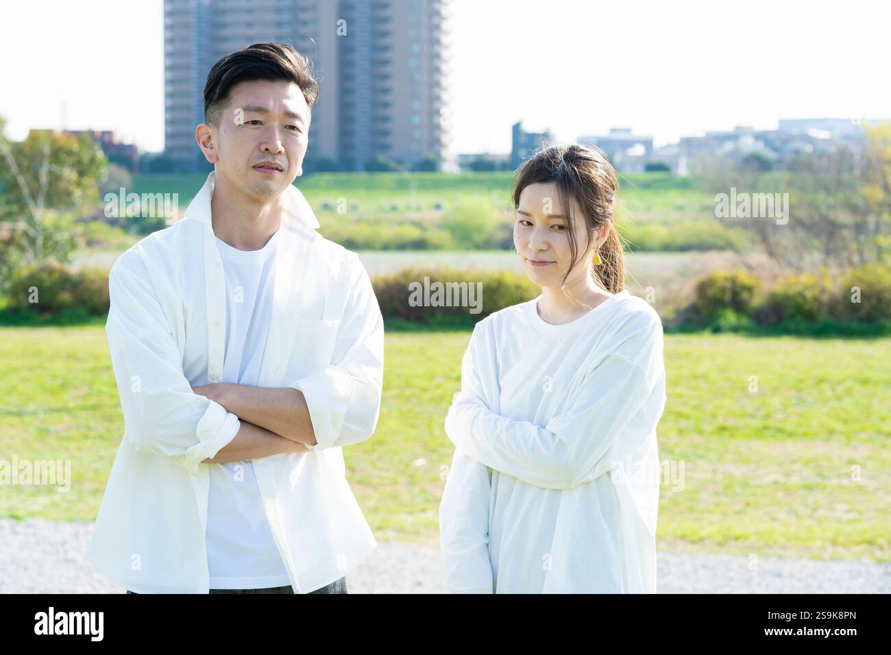 Man and woman in distress (couple image Stock Photo - Alamy