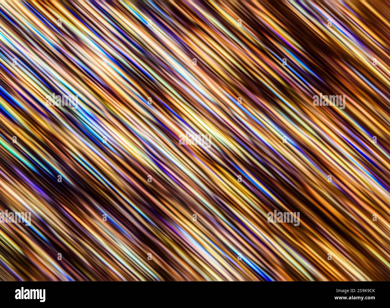 abstract composition of diagonal, blurred lines in various shades of ...