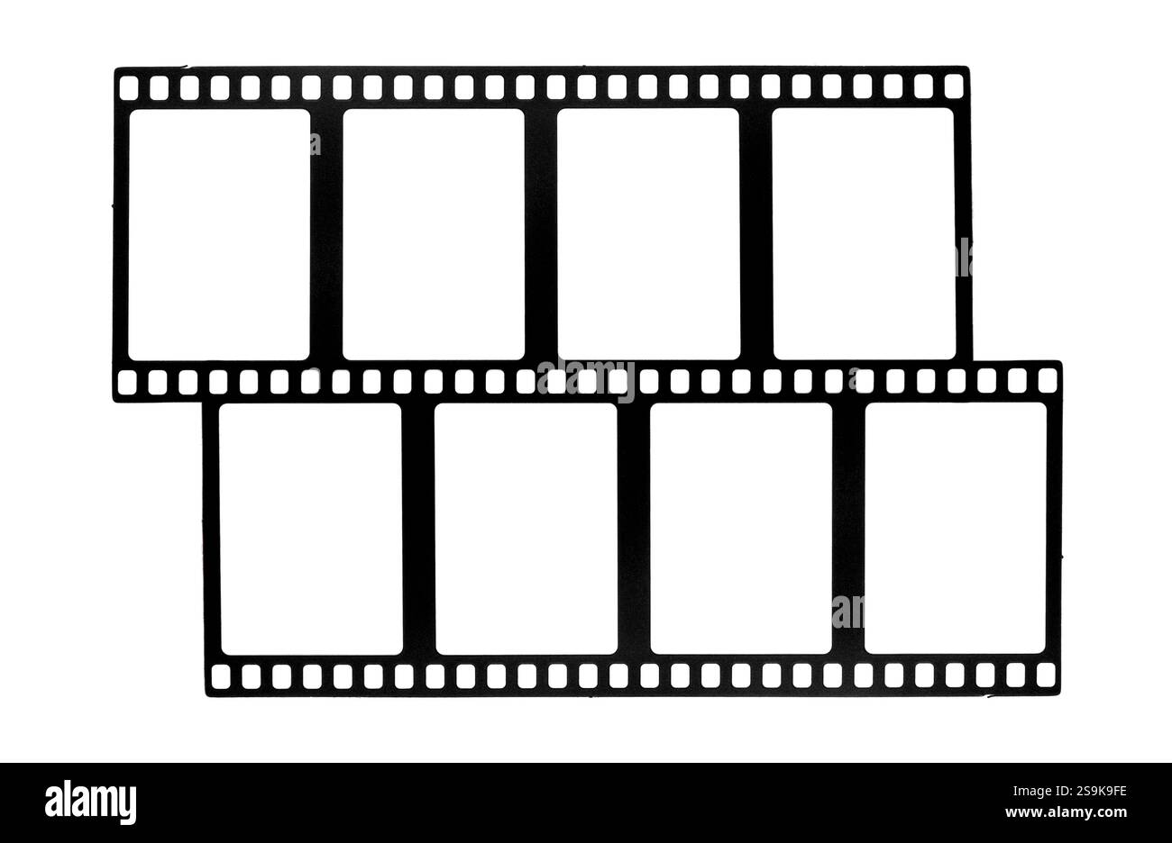 Movie film long strip Cut Out Stock Images & Pictures - Alamy