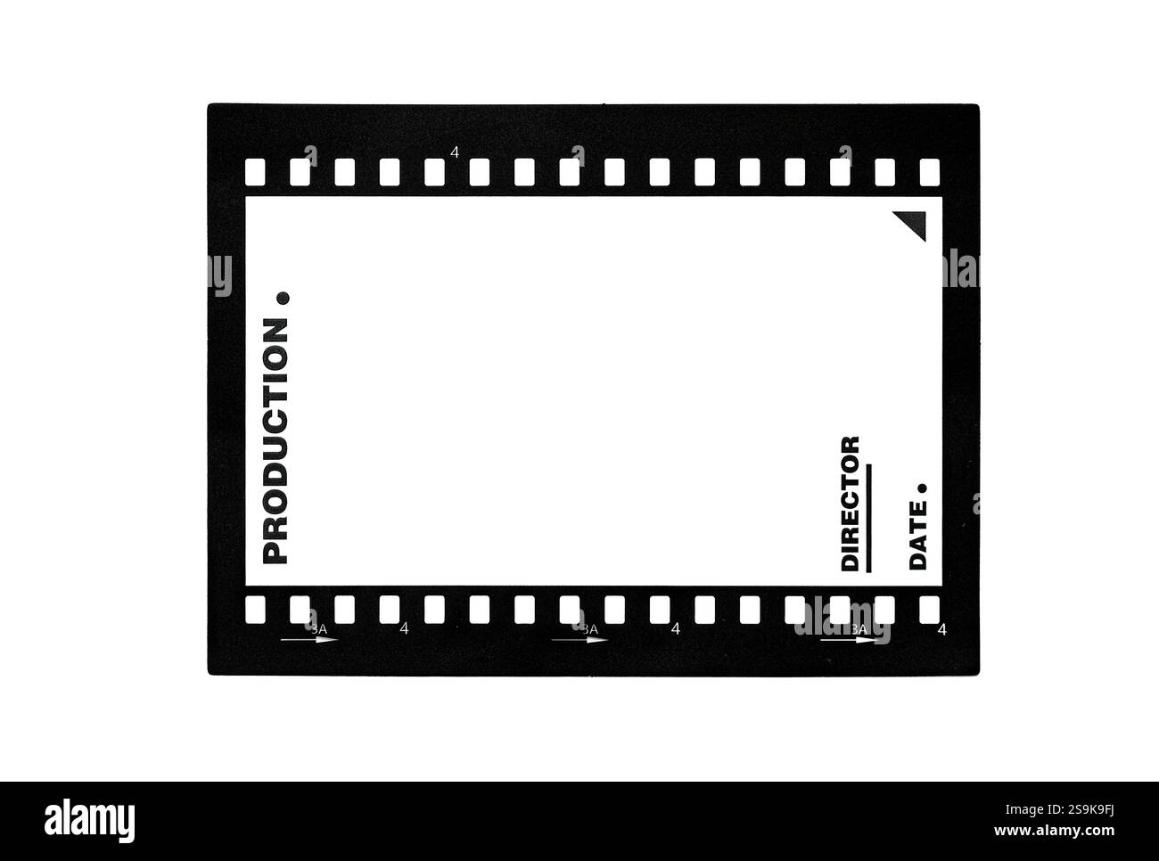 Movie film long strip Cut Out Stock Images & Pictures - Alamy