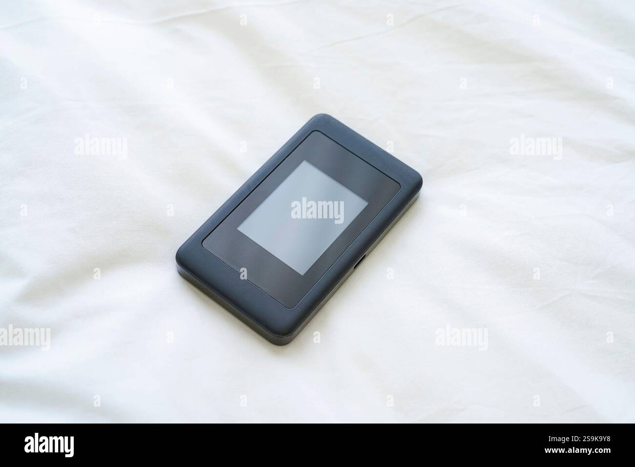 Interior with wi-fi router Stock Photo - Alamy