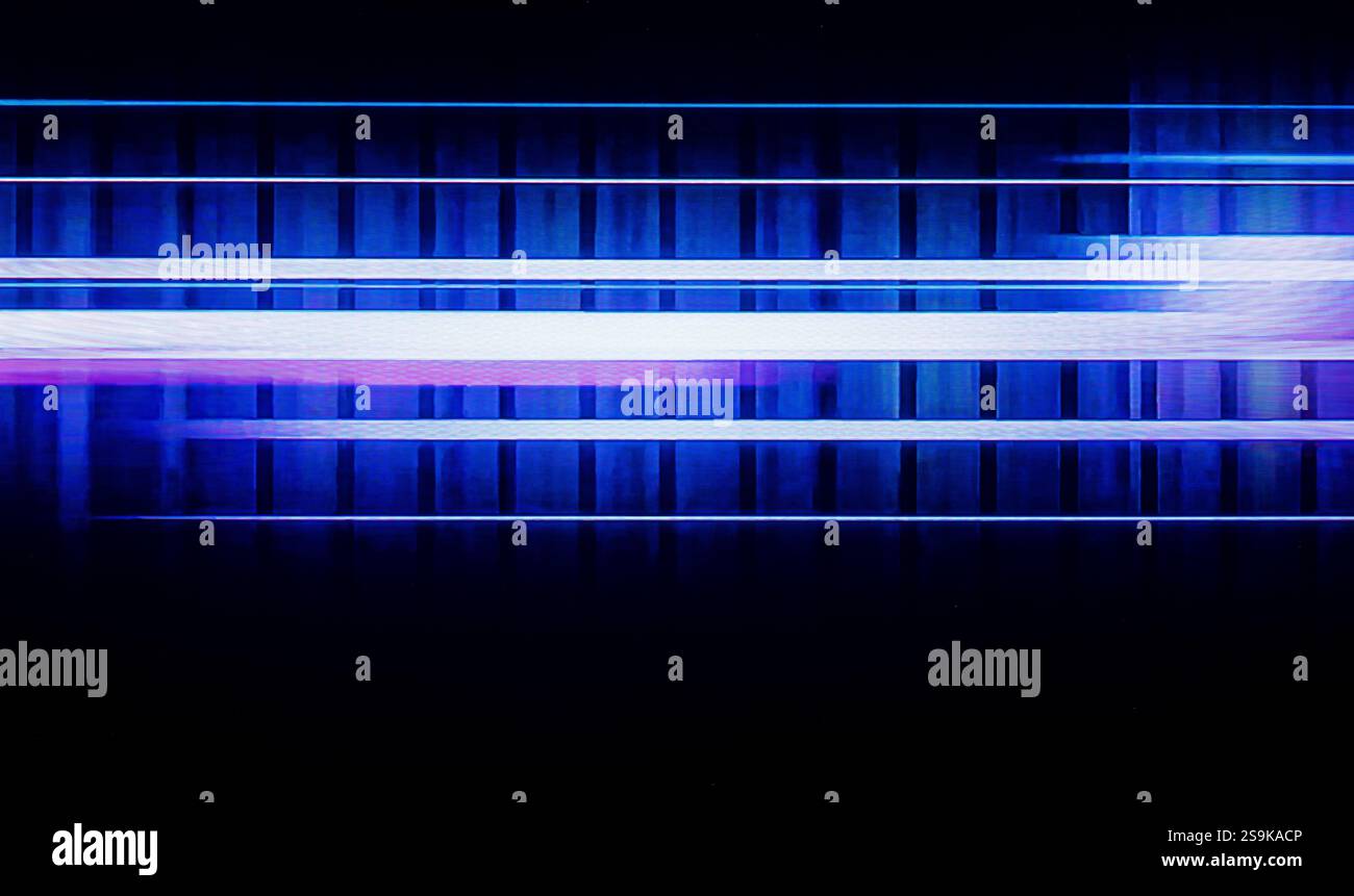 Glitch camera effect. Retro VHS background. Old video template. No ...