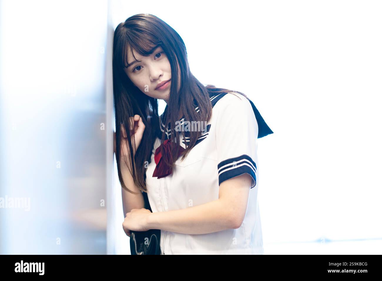 High school girls Stock Photo - Alamy