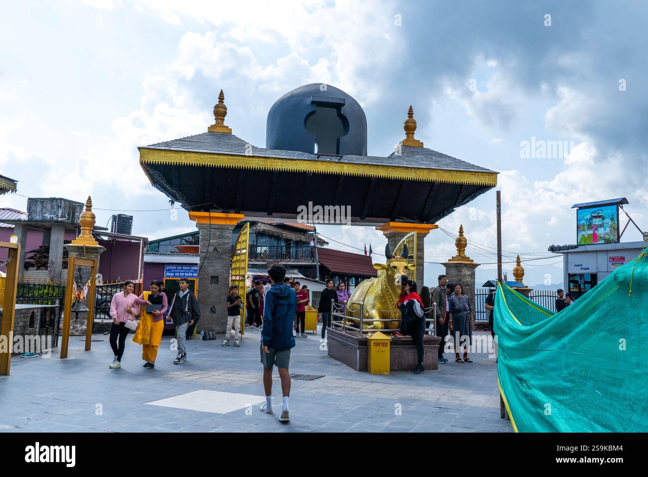 The height of the Shiva Statue in Pumdikot is 108 feet tall and the ...