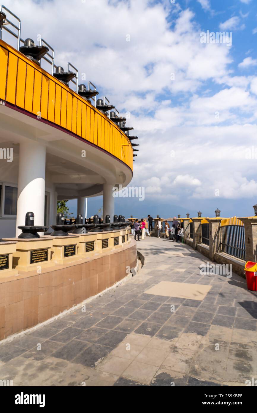 The height of the Shiva Statue in Pumdikot is 108 feet tall and the ...