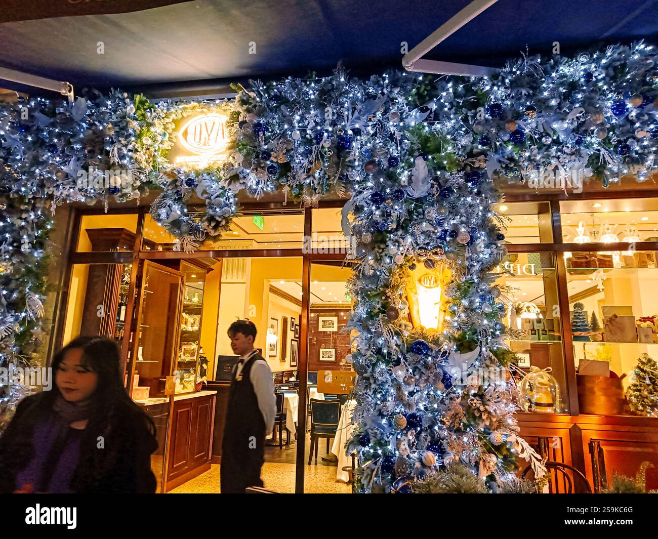 Shanghai, China - 16 December 2024. Winter Dreamland Theme Festive ...