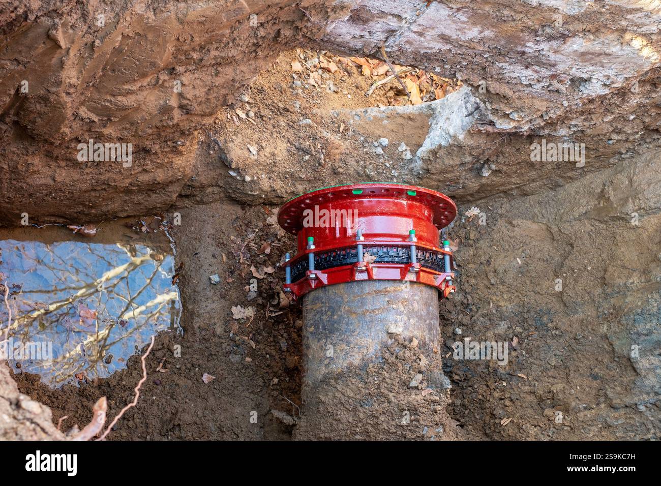 rehabilitation of the city's water supply system, restoration of the ...