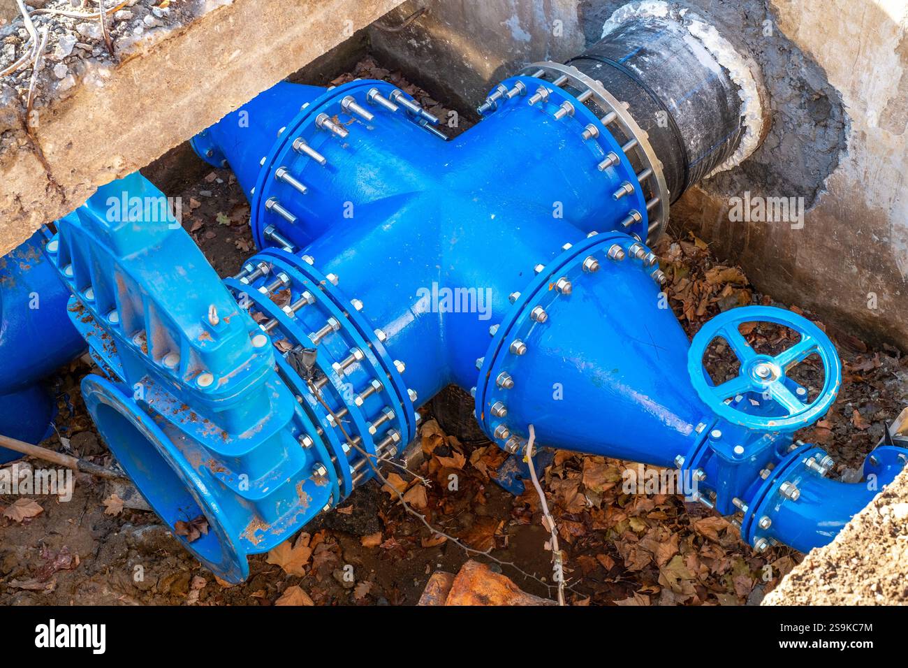rehabilitation of the city's water supply system, restoration of the ...