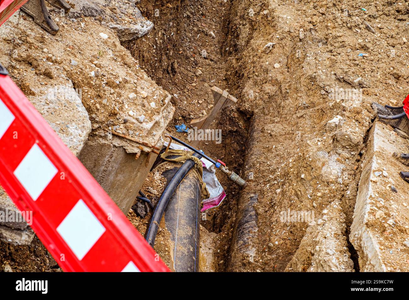 rehabilitation of the city's water supply system, restoration of the ...