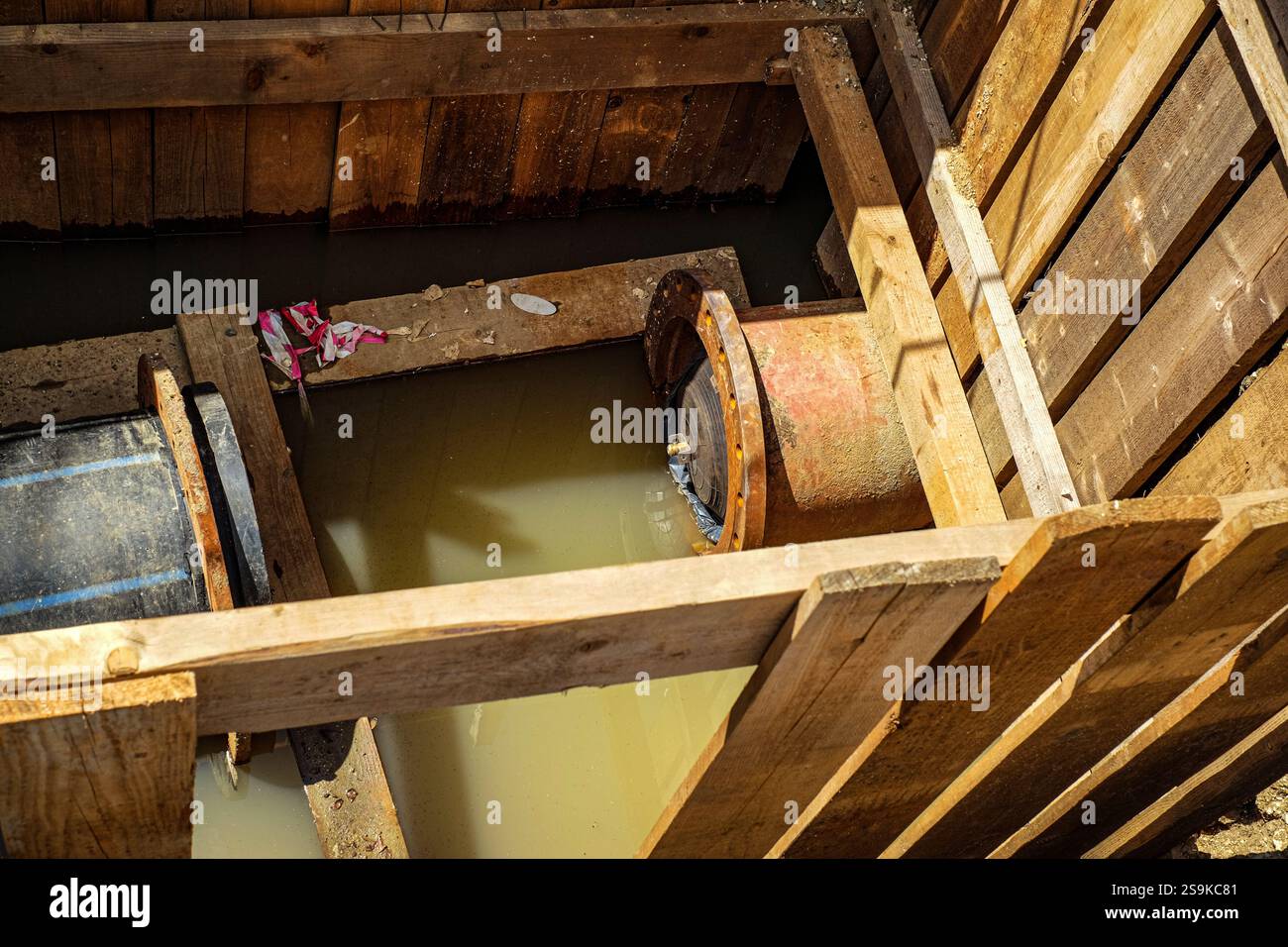 rehabilitation of the city's water supply system, restoration of the ...