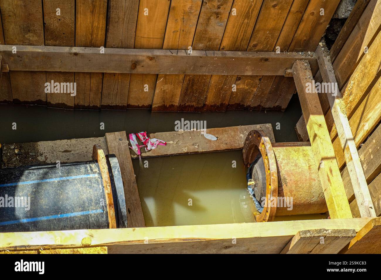rehabilitation of the city's water supply system, restoration of the ...