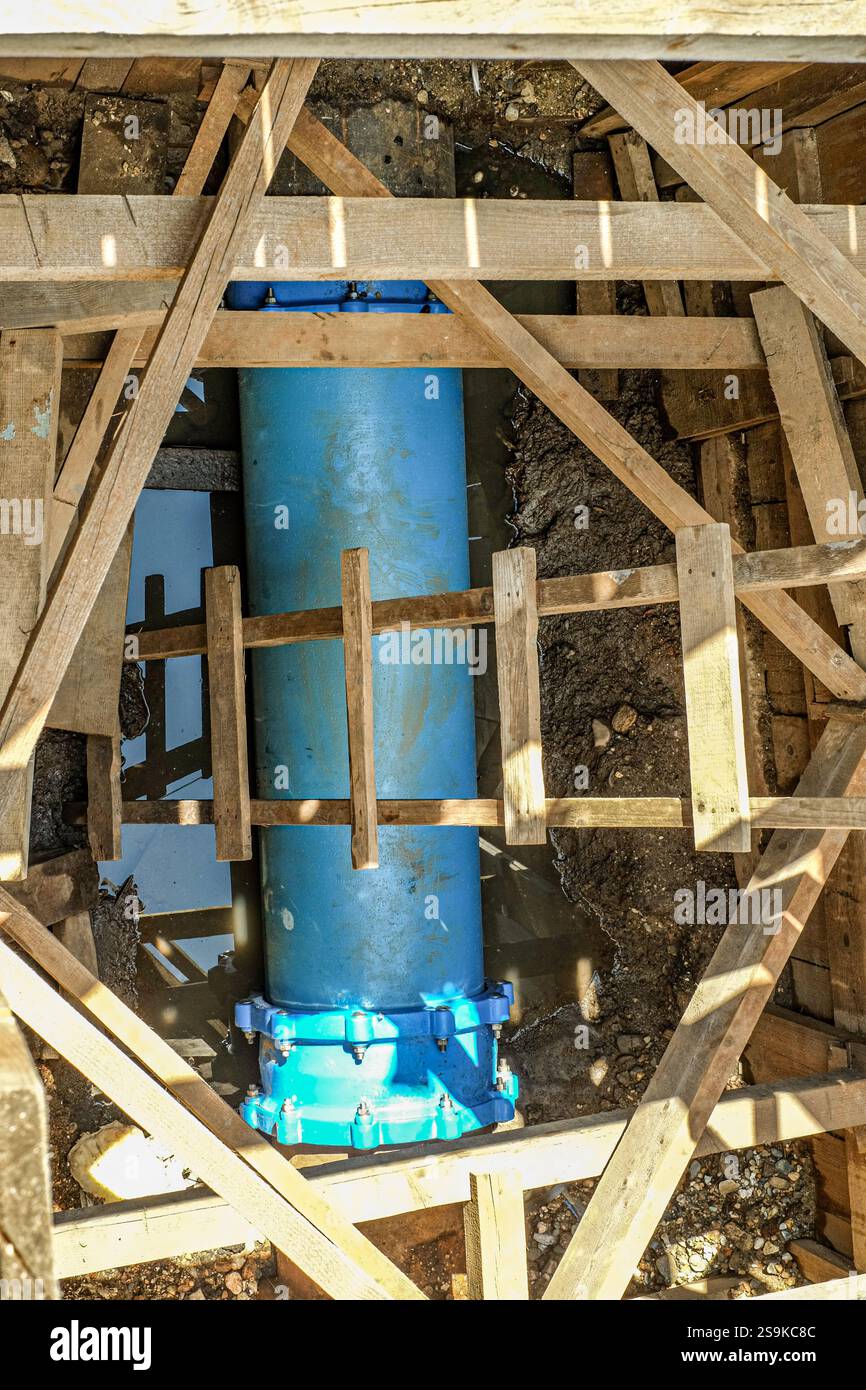 rehabilitation of the city's water supply system, restoration of the ...
